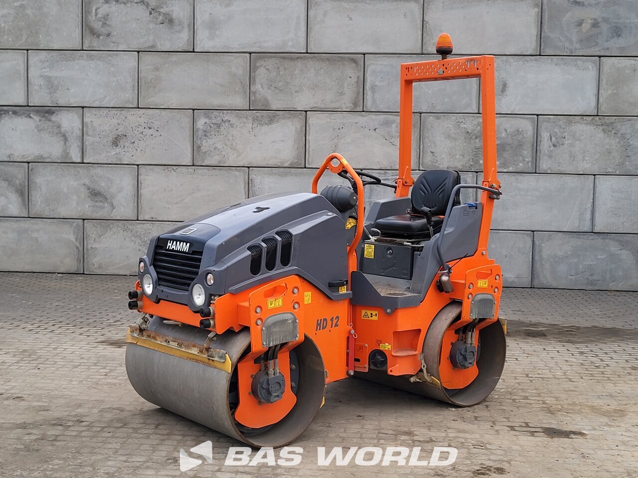 HAMM HD12 VV Twin drum rollers - BAS World