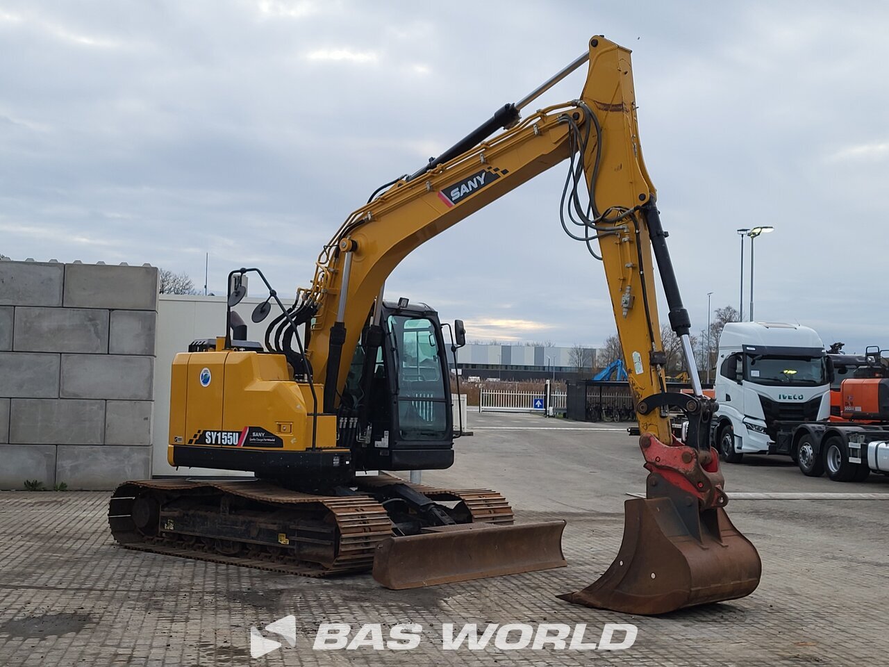 Sany SY155 U escavatore cingolato - BAS World