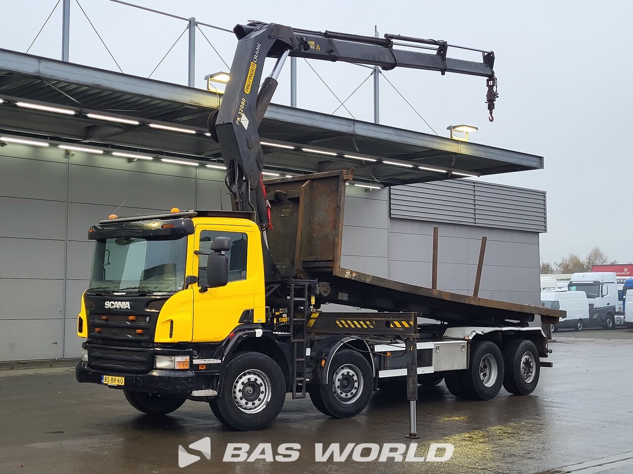 Scania P380 8X2 NCH Cable lift - BAS World