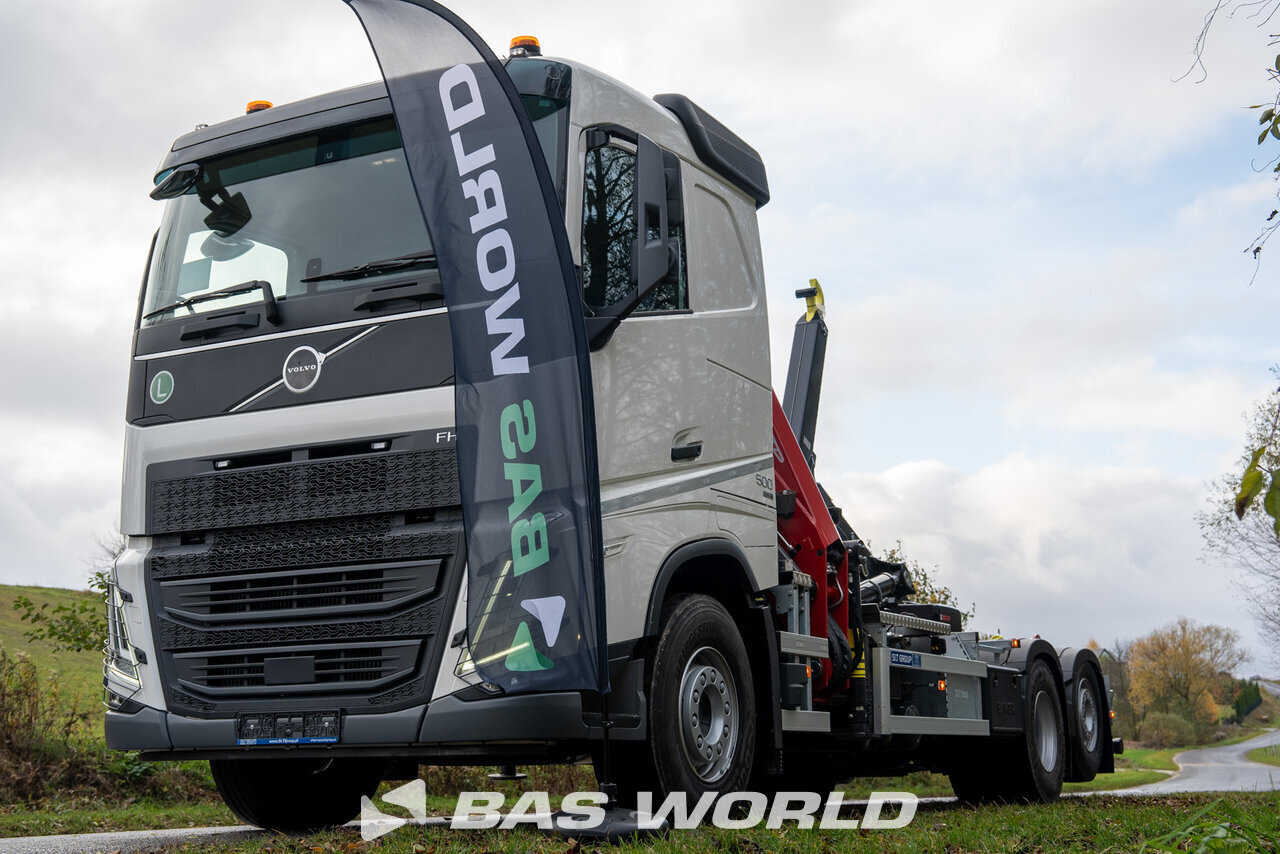 Volvo FH 500 6X2 Hiab hooklift truck - BAS World