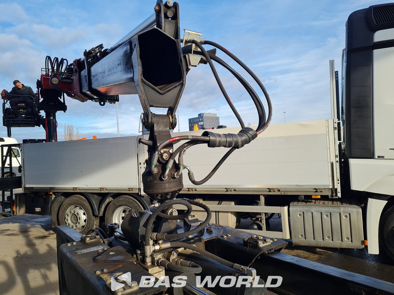 Mercedes Actros 2745 6X2 Adam Karosserie und Fahrzeugbau Caja abierta ...