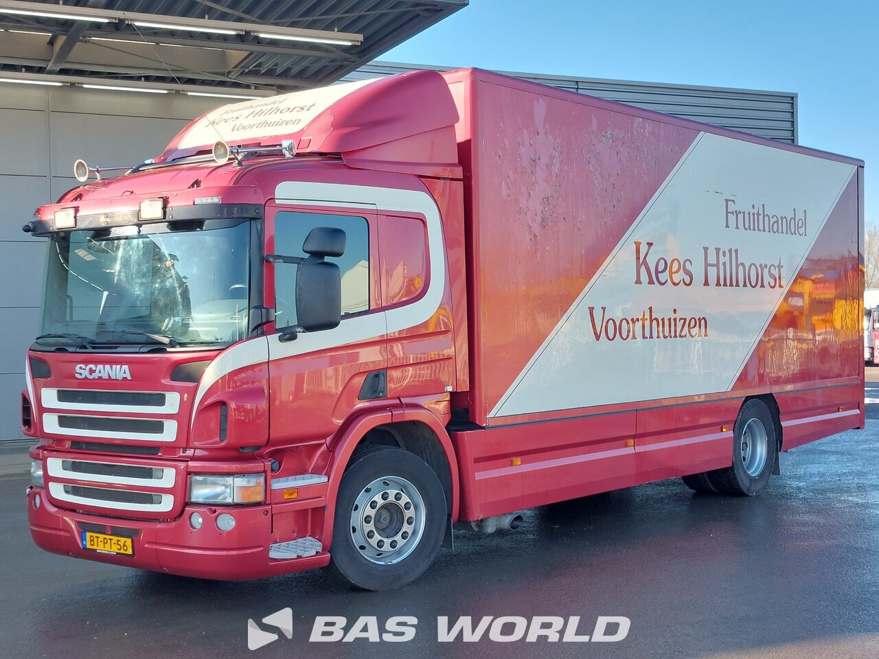 Scania P230 Box body truck - BAS World