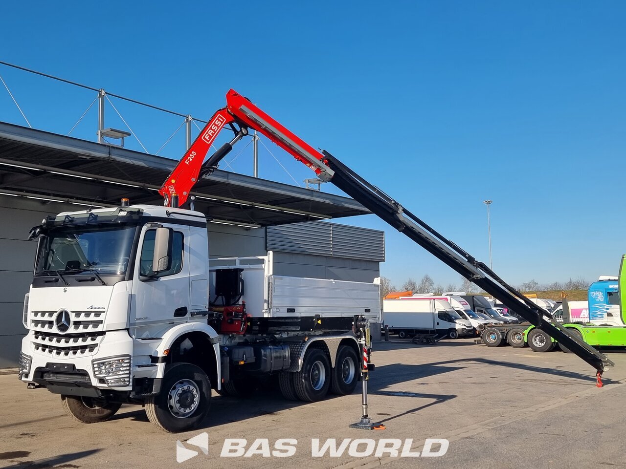 Mercedes Arocs 3348 6X6 Lastbil Tipp 2025 Lastbil Tipp - BAS World